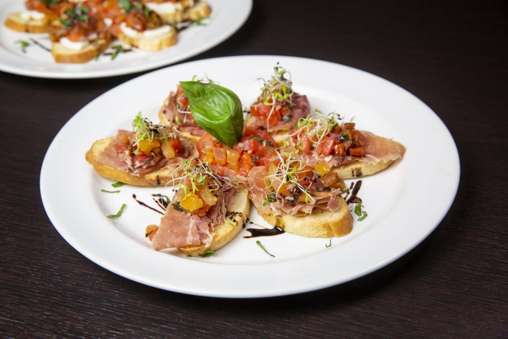 Prosciutto Bruschetta - Rizzoni Italiano