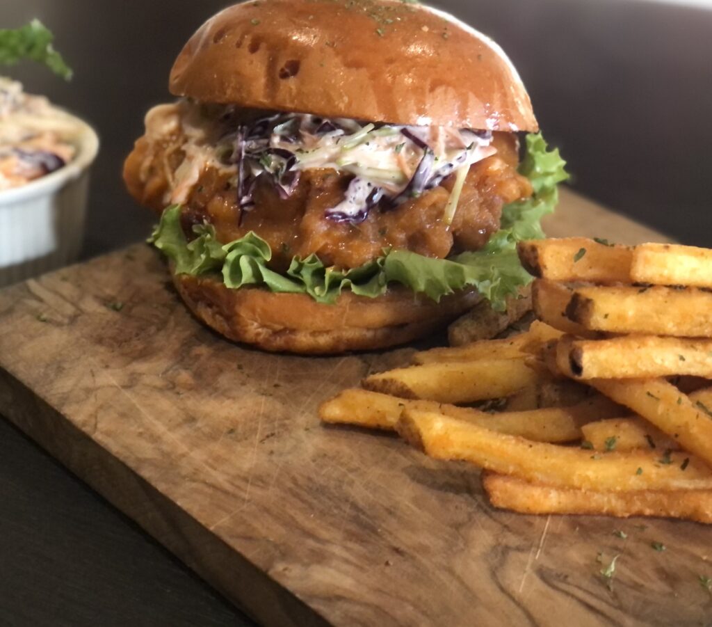 Crunchy Spicy Buffalo Chicken Sandwich - Rizzoni Italiano