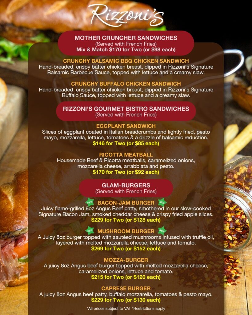 Specials - Rizzoni Italiano